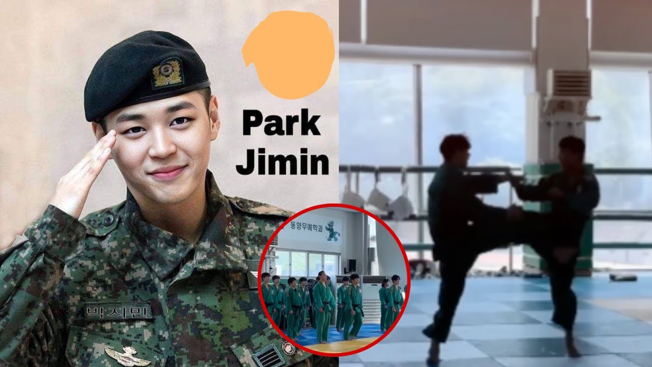 Surprise at the Military Base! Soldiers Are Amazed by Jimin's Taekwondo ...
