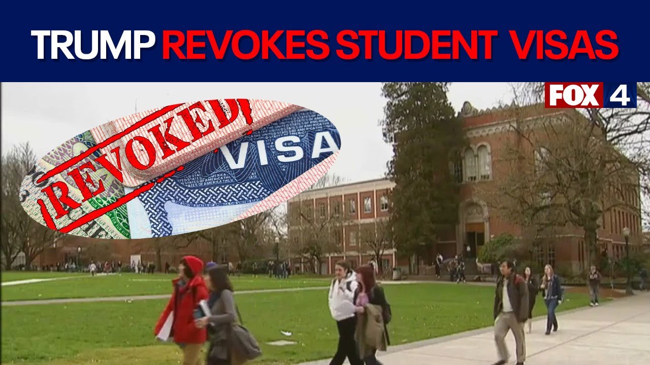 Trump administration plans to revoke more student visas - YouTube