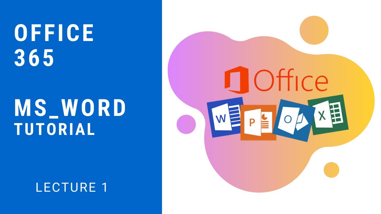 Microsoft Word 365 Tutorial for beginner in Urdu/Hindi. - YouTube