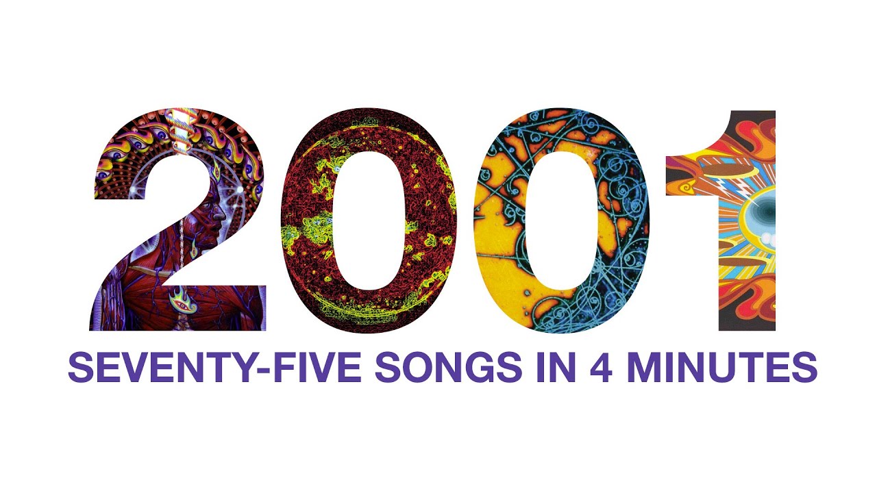 75 Songs From 2001 Remixed Into 4 Minutes - YouTube