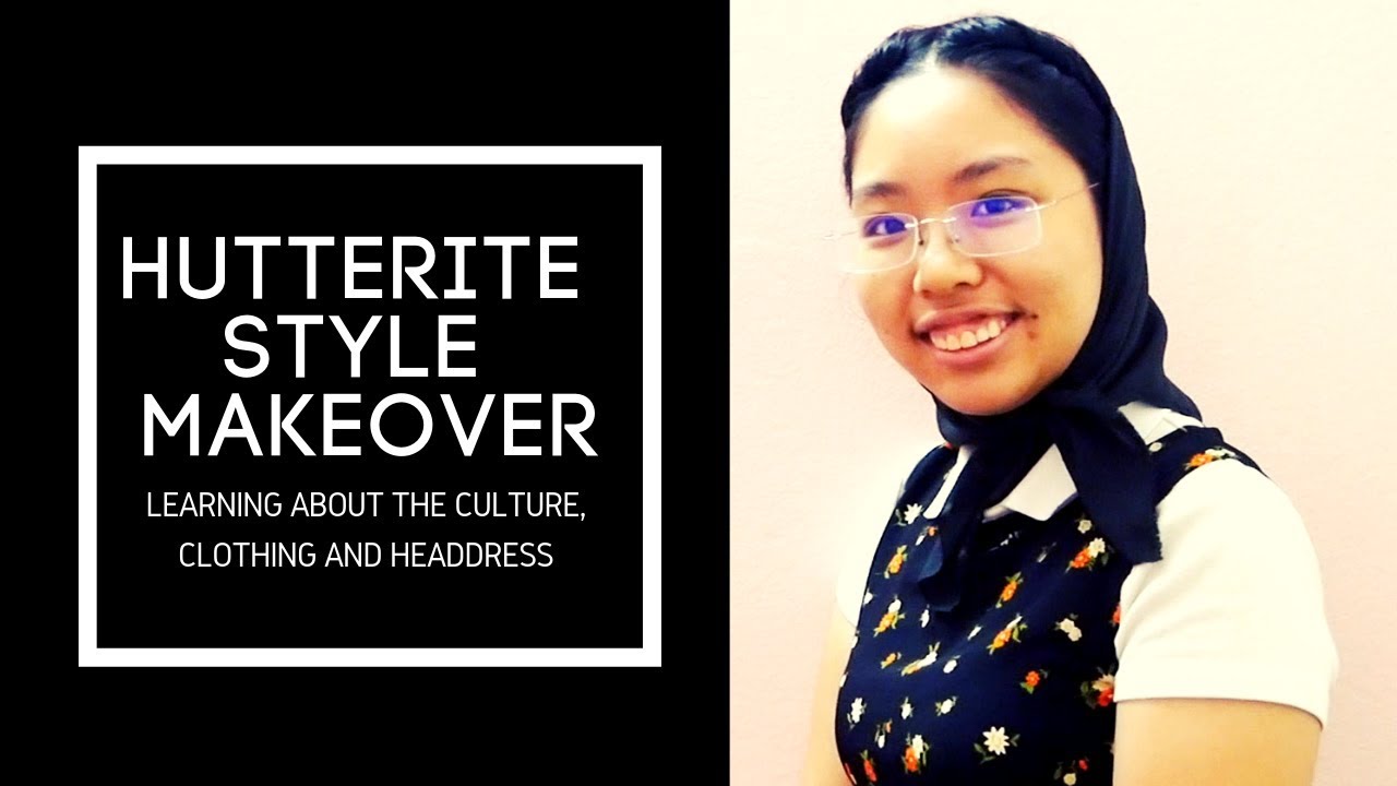 Learning the Schmiedeleut Hutterite Hairstyle - YouTube