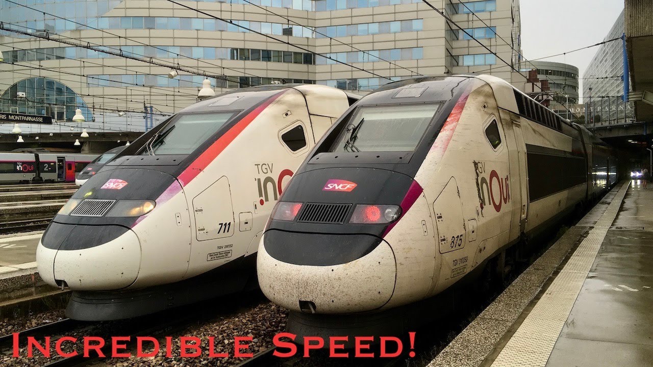 A High-Speed Ride on a TGV Euroduplex 3UFC (Set 875) - YouTube