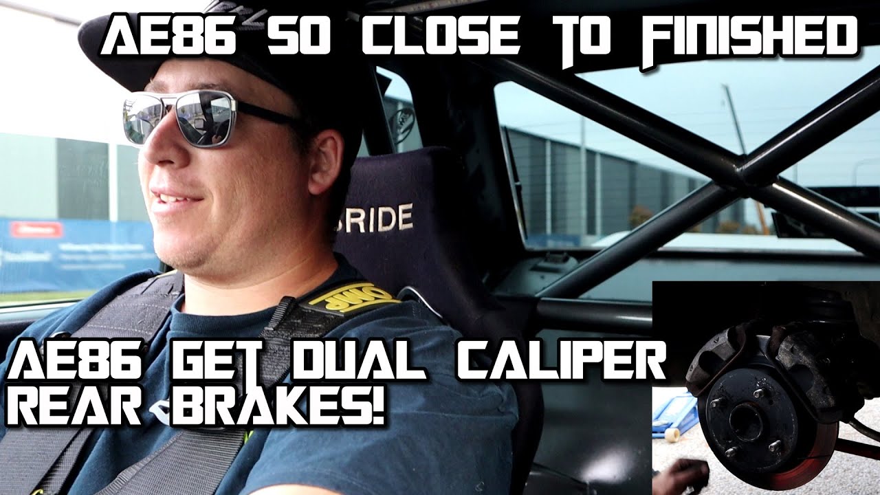 ae86 finally has brakes - YouTube