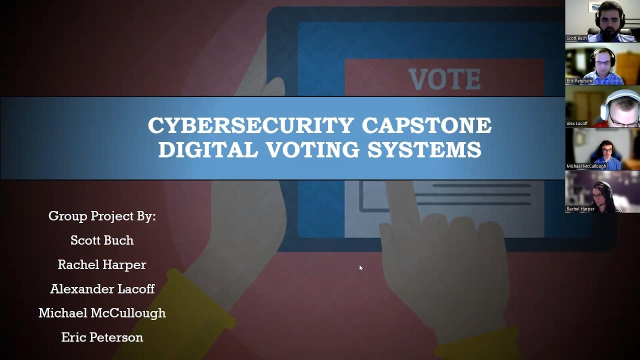 Digital Voting Systems Capstone Project - YouTube