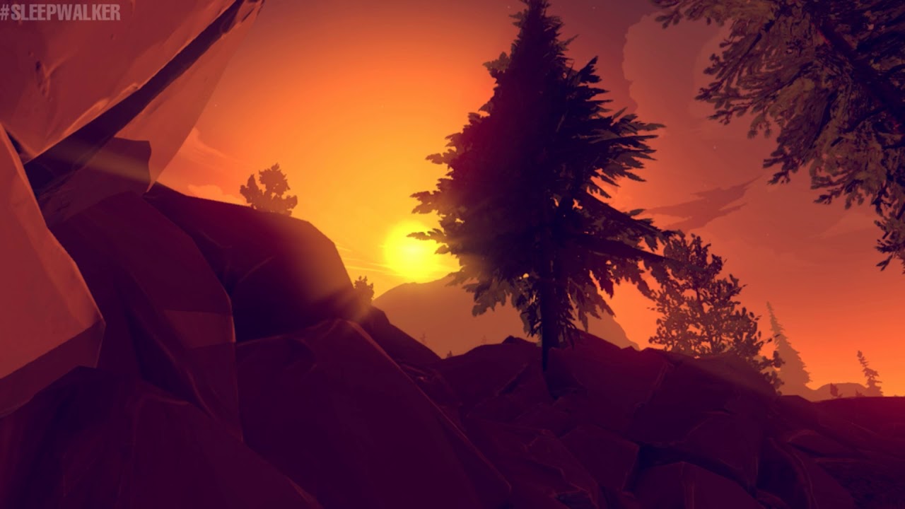 FIREWATCH - LIVE WALLPAPER - 60FPS - FOR SLEEP - ЖИВЫЕ ОБОИ - ДЛЯ СНА ...
