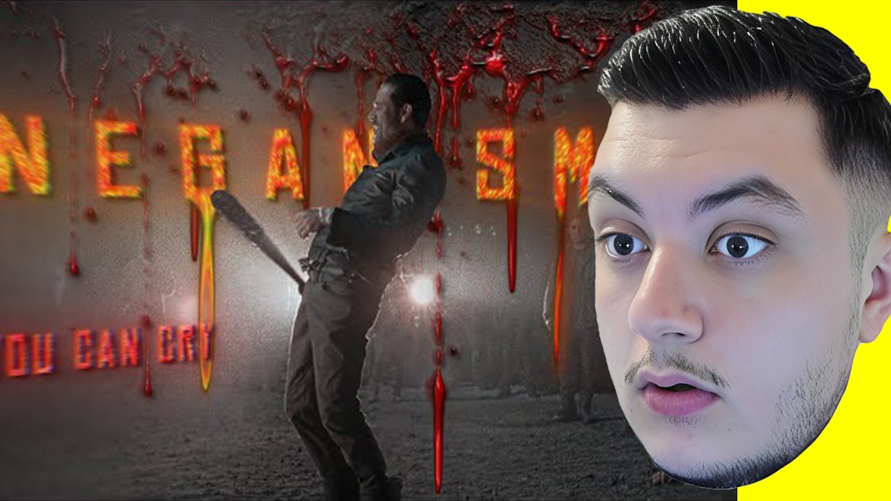 Reacting To You Can Cry | Negan Smith | The Walking Dead | Luna Bala ...