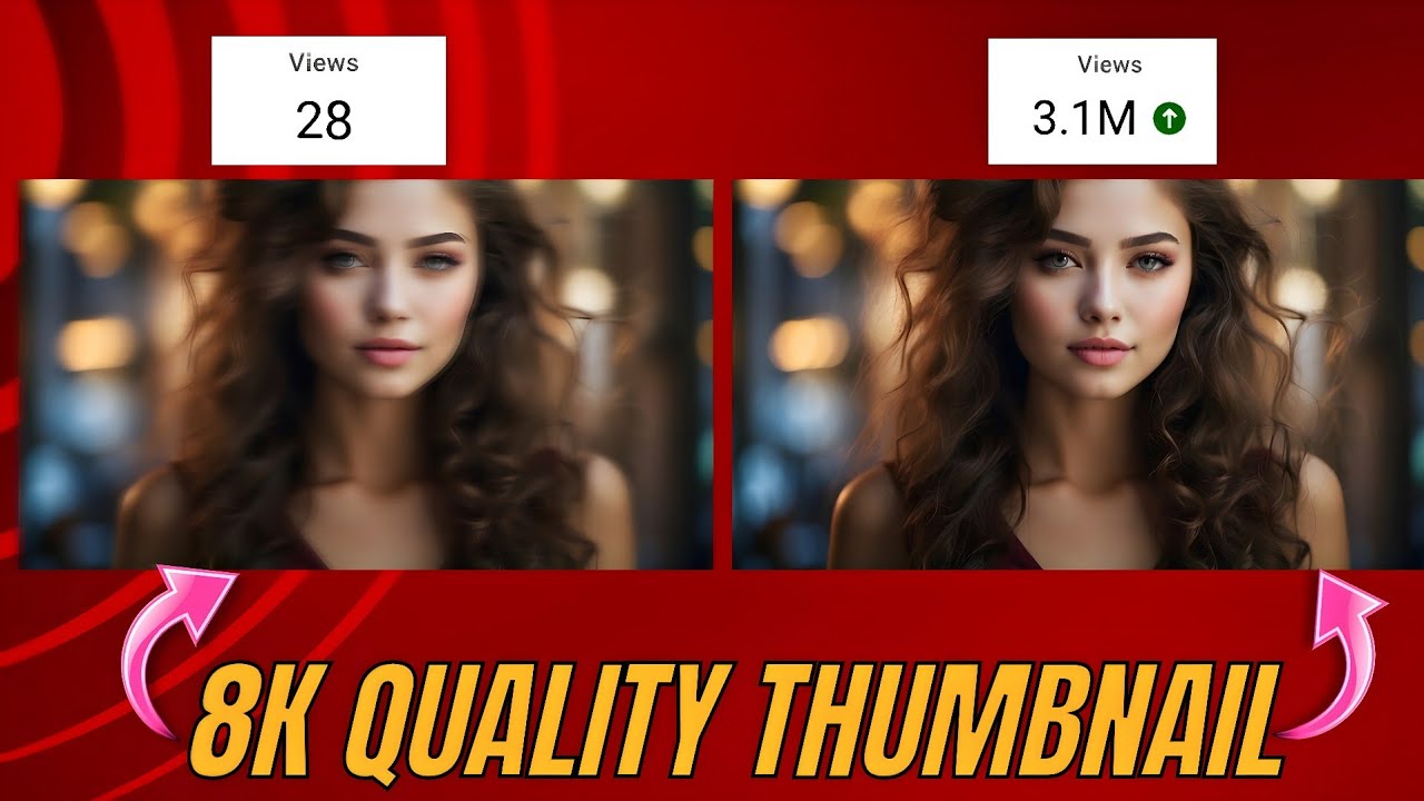 Upload High Quality Thumbnails On YouTube 🥵 | 8K QUALITY THUMBNAIL ...