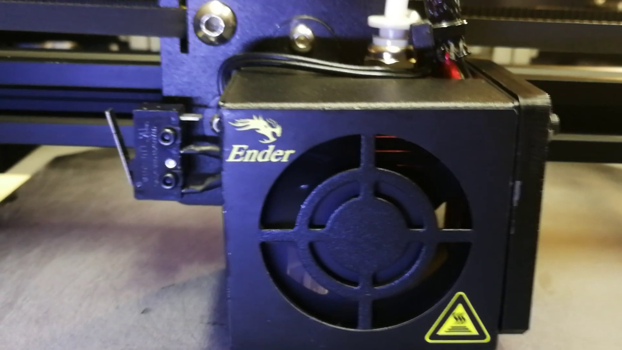 Creality Ender-4 erster Druck - YouTube