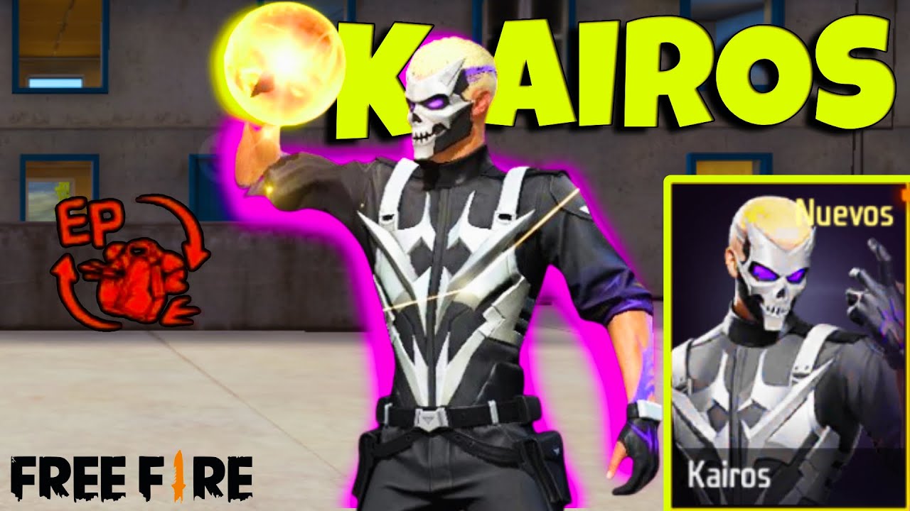 NUEVO PERSONAJE KAIROS😨¿CÓMO FUNCIONA? Y COMBO DE HABILIDADES EN FREE FIRE - YouTube