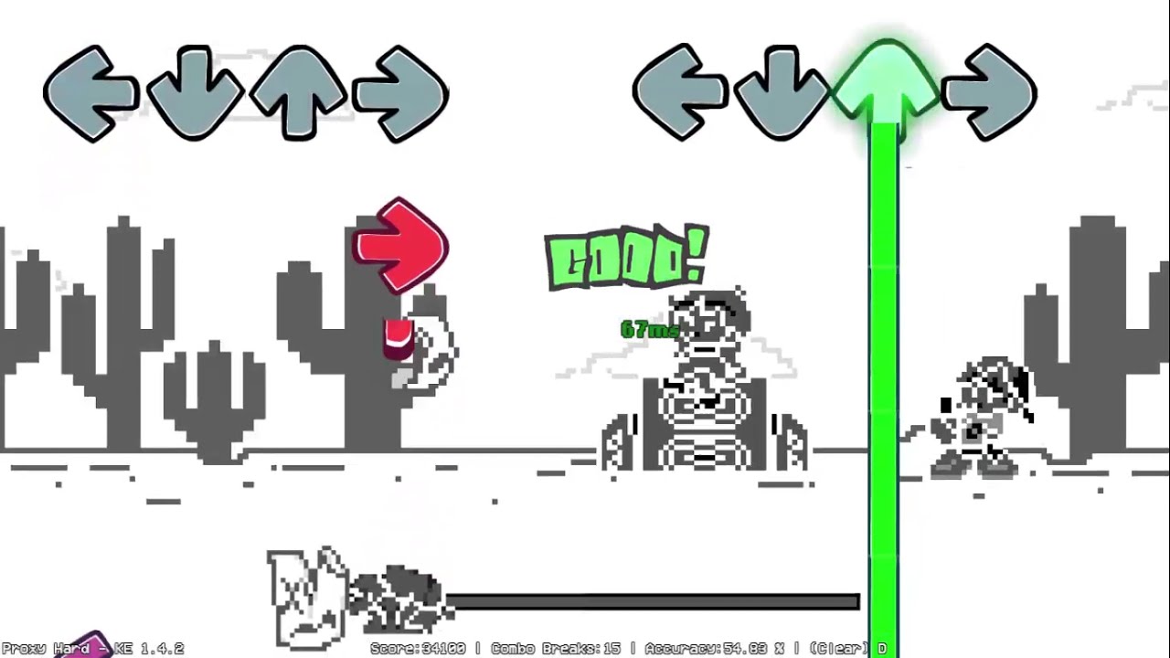 FNF VS Dinosaurio de Google Chrome!!! FNF vs Internet´s Down full week ...