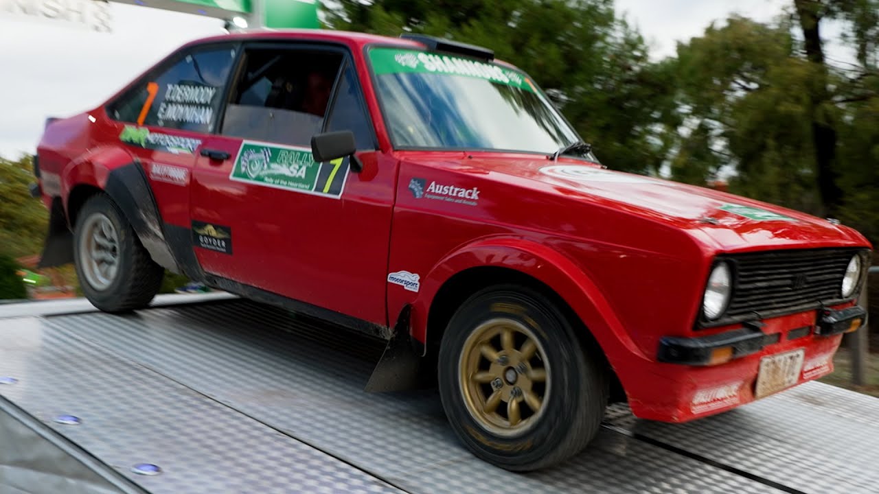 Rally of the Heartland Sunday Stages - Tom Dermody - Ford Escort - YouTube