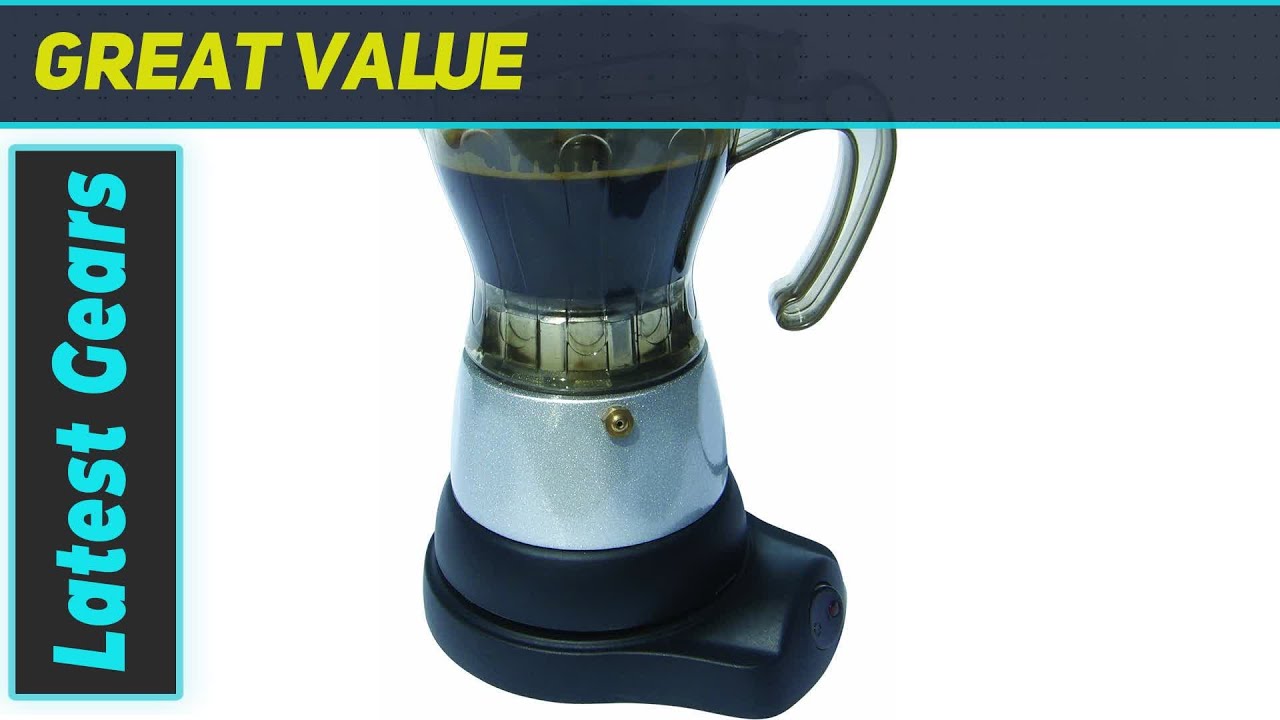 BC-90264 6-Cup Electric Coffee Maker: The Ultimate Espresso Brewing ...