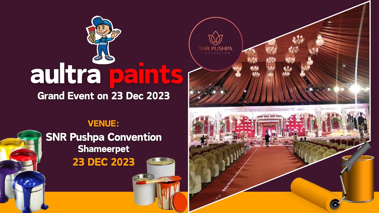 Aultra Paints Dealers Meet 2023 #aultrapaints #colours #mrparikipandla ...