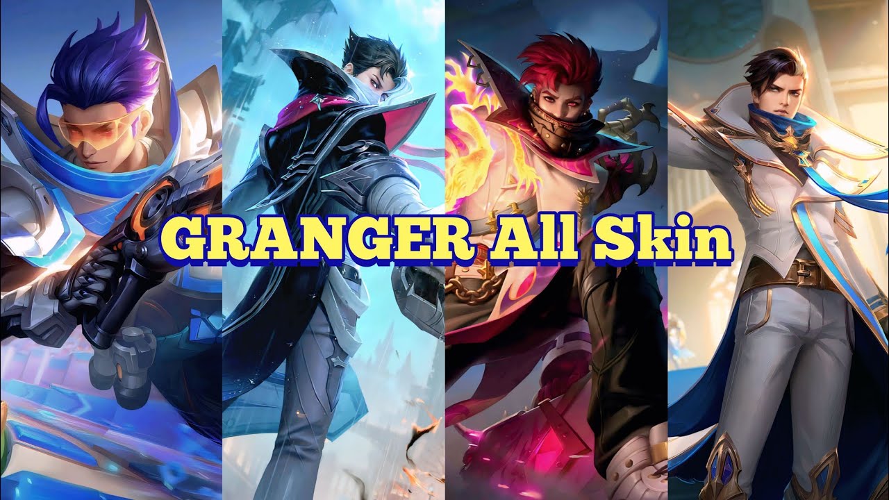Granger All Skin Trasformig #MLBB #mobilelegends - YouTube