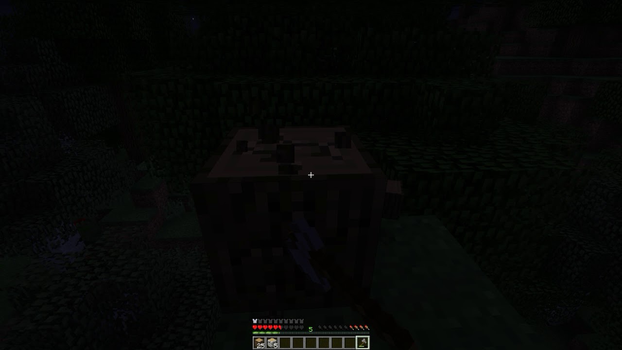Punching a tree in Minecraft until i get 50 subs - YouTube