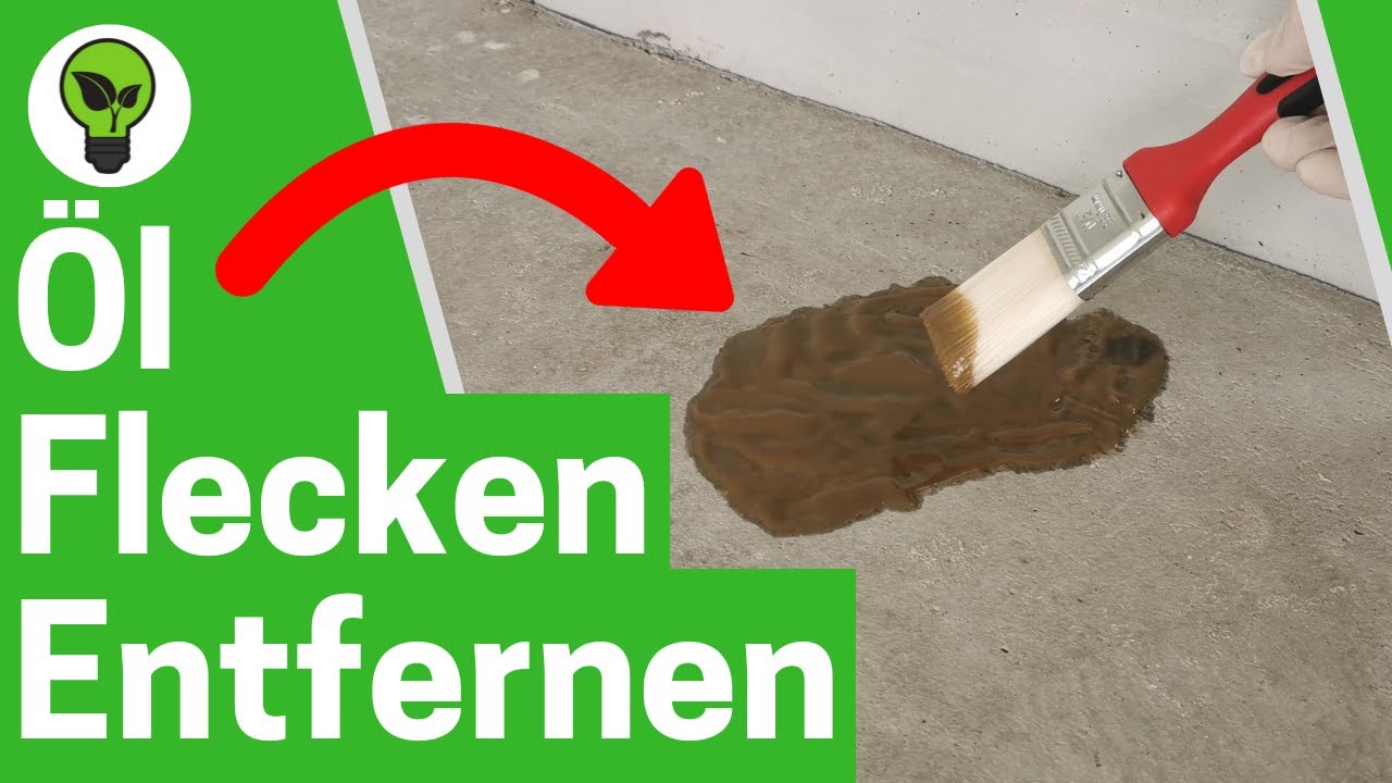 Olivenl Flecken Entfernen