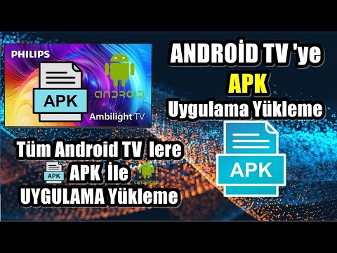 Android TV'ye APK ile Uygulama Yükleme 2 Dakikada %100 Çözüm