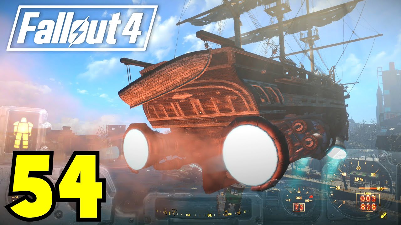 FALLOUT 4 FR #54 - L'USS Constitution doit lever l'Ancre ! - YouTube
