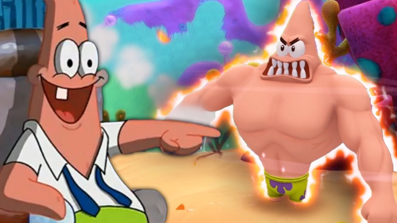 Patrick hitting people in the head with a coconut - YouTube