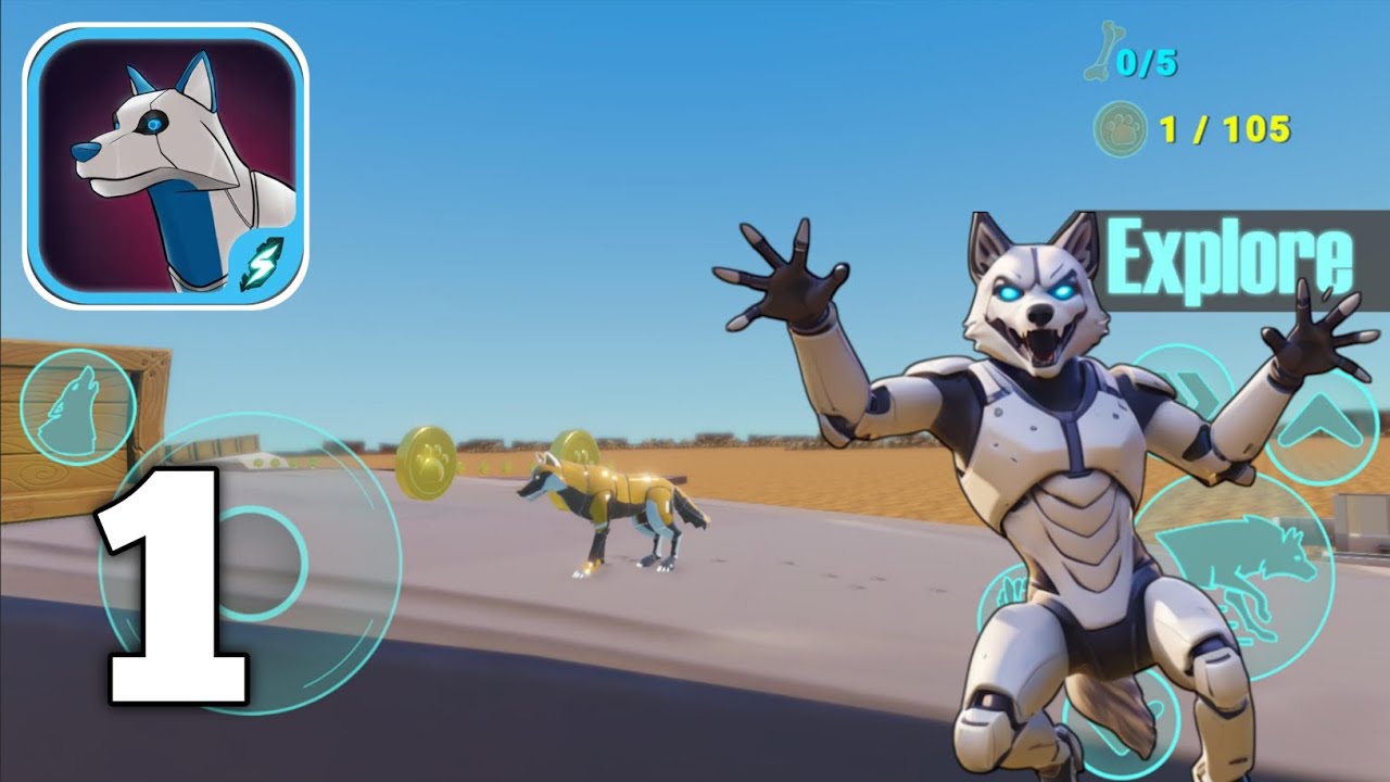 Cyber Wolf : Action Simulator - Gameplay Walkthrough part 1 (Android ...