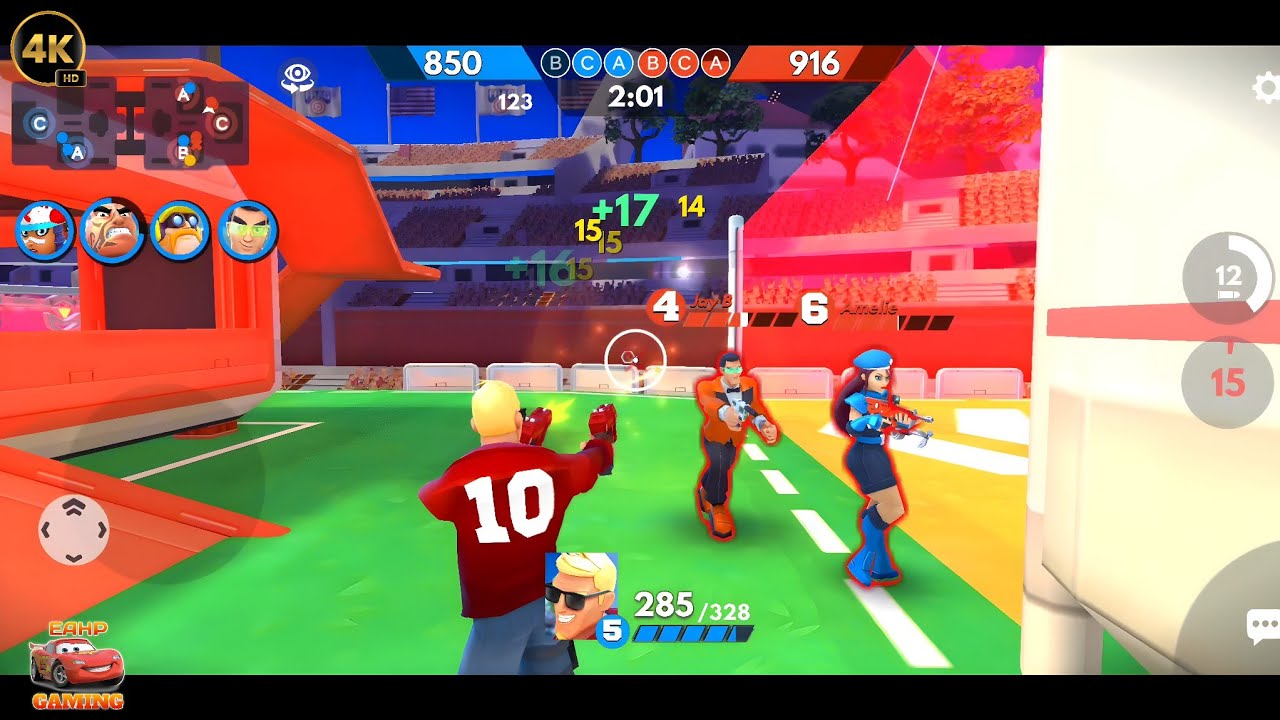 FRAG - 5 VS 5 GAMEPLAY - frag 5 vs 5 game - frag offline android game ...