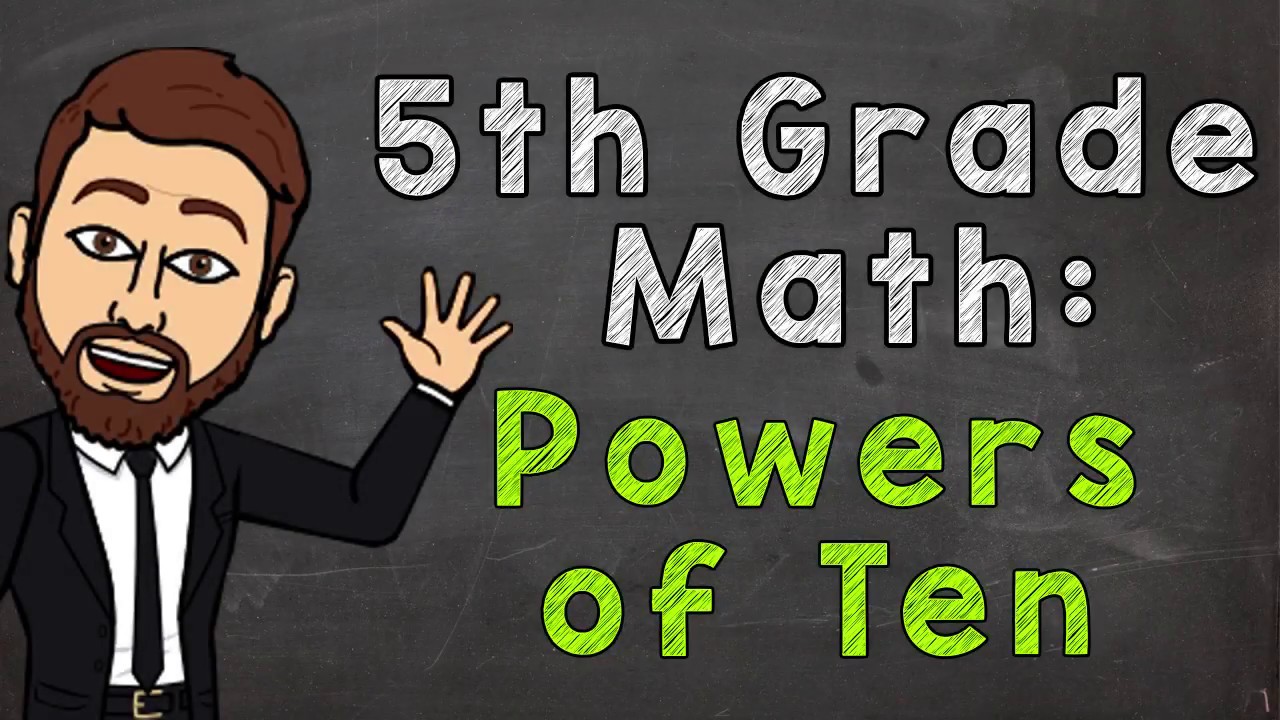 Powers Of Ten 5 NBT 2 5th Grade Math YouTube