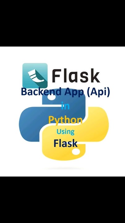 Backend App (Api) in Python using Flask in 60 seconds #python #coding #flask - YouTube