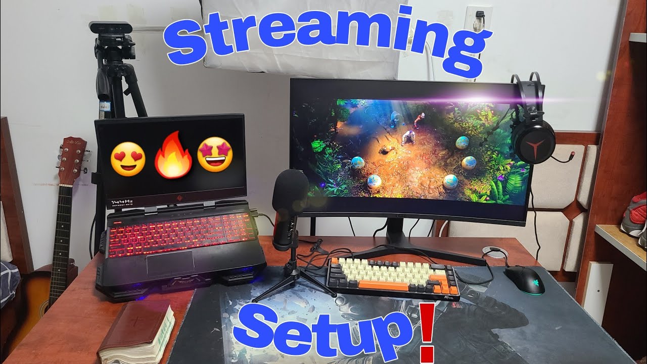 Ultimate Room Laptop Gaming Streaming Setup in 2023! 🔥 - YouTube