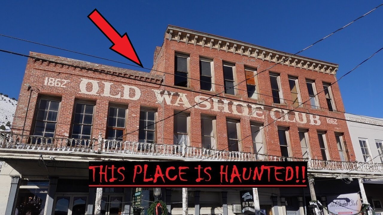 OVERNIGHT AT THE HAUNTED OLD WASHOE CLUB!!! - YouTube