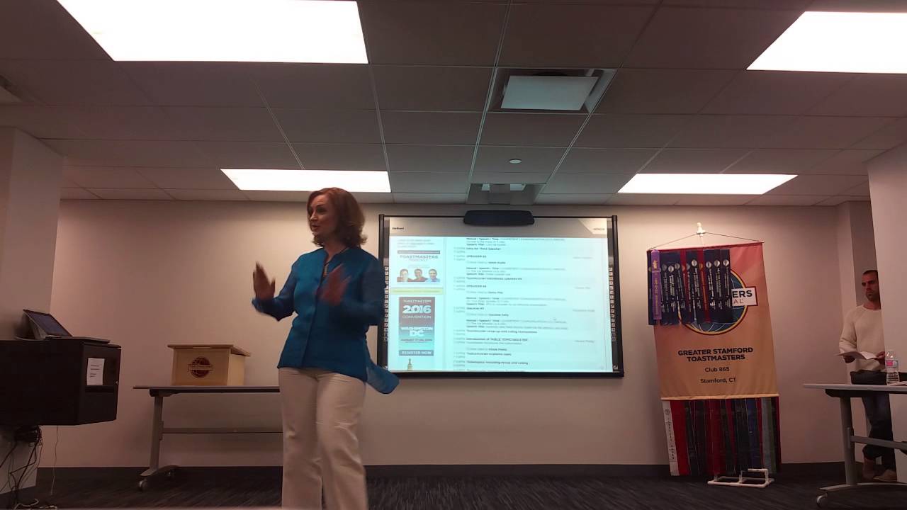 Toastmasters - speech 1 - ice breaker - YouTube