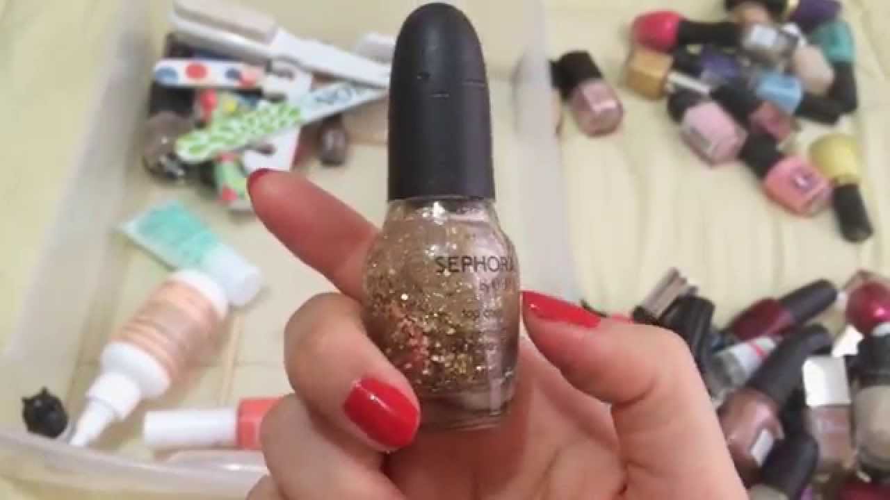 Nail Polish Purge! - YouTube