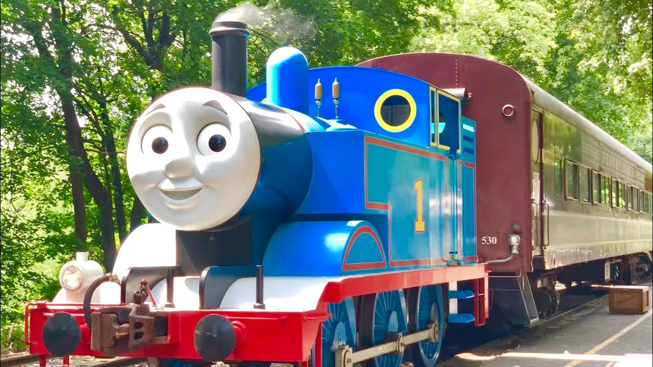 Thomas Train Ride| Thomas & Friends Train Ride | Ryan’s Day Out With ...