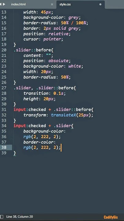 Apple toggle button | HTML & CSS - YouTube
