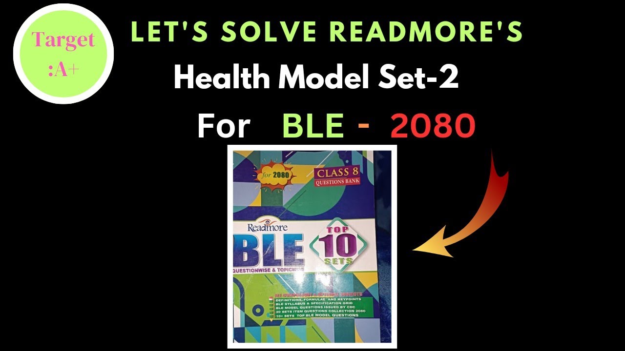 Readmore's Health Set-2 for Class 8 Solved - YouTube