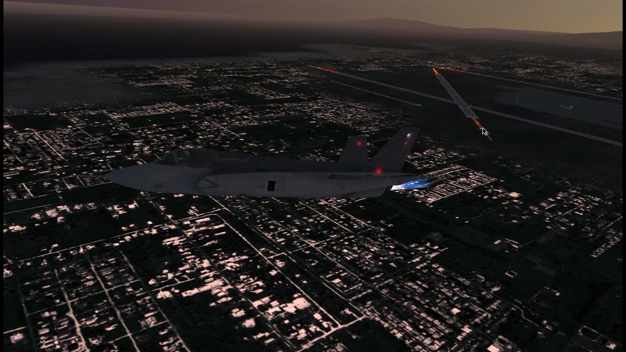 CYVR - KTCM | F18 Carrier Landing - YouTube