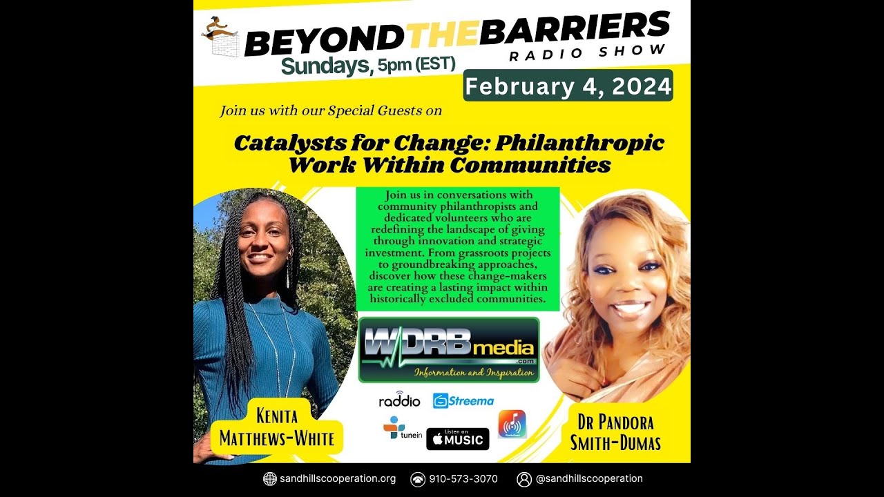 Beyond the Barriers with Guests Kenita Matthews-White and Dr. Pandora ...
