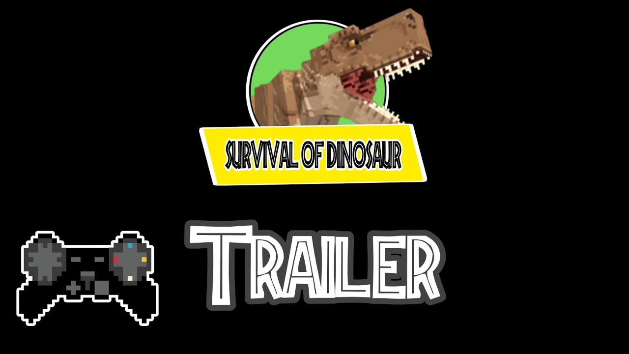 survival of dinosaur Minecraft pocket edition trailer ...