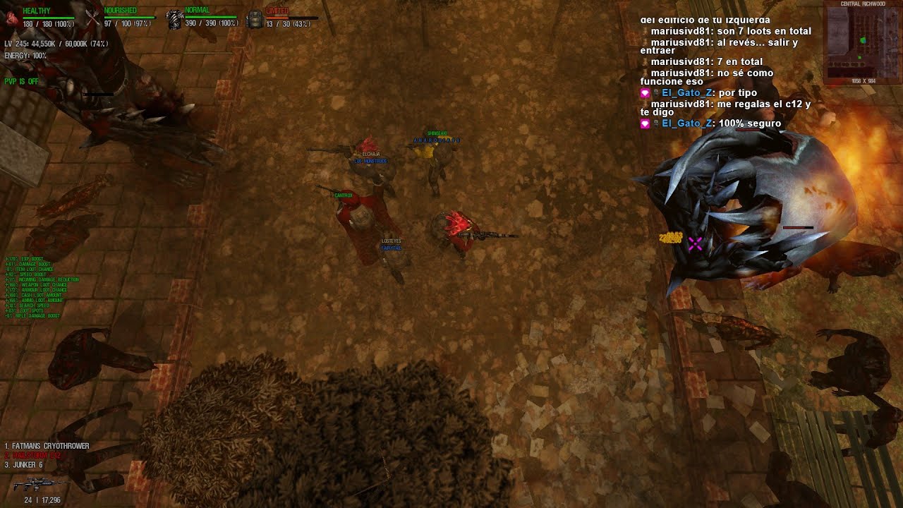 Estrenando Wraith Cannon en Dead Frontier - YouTube