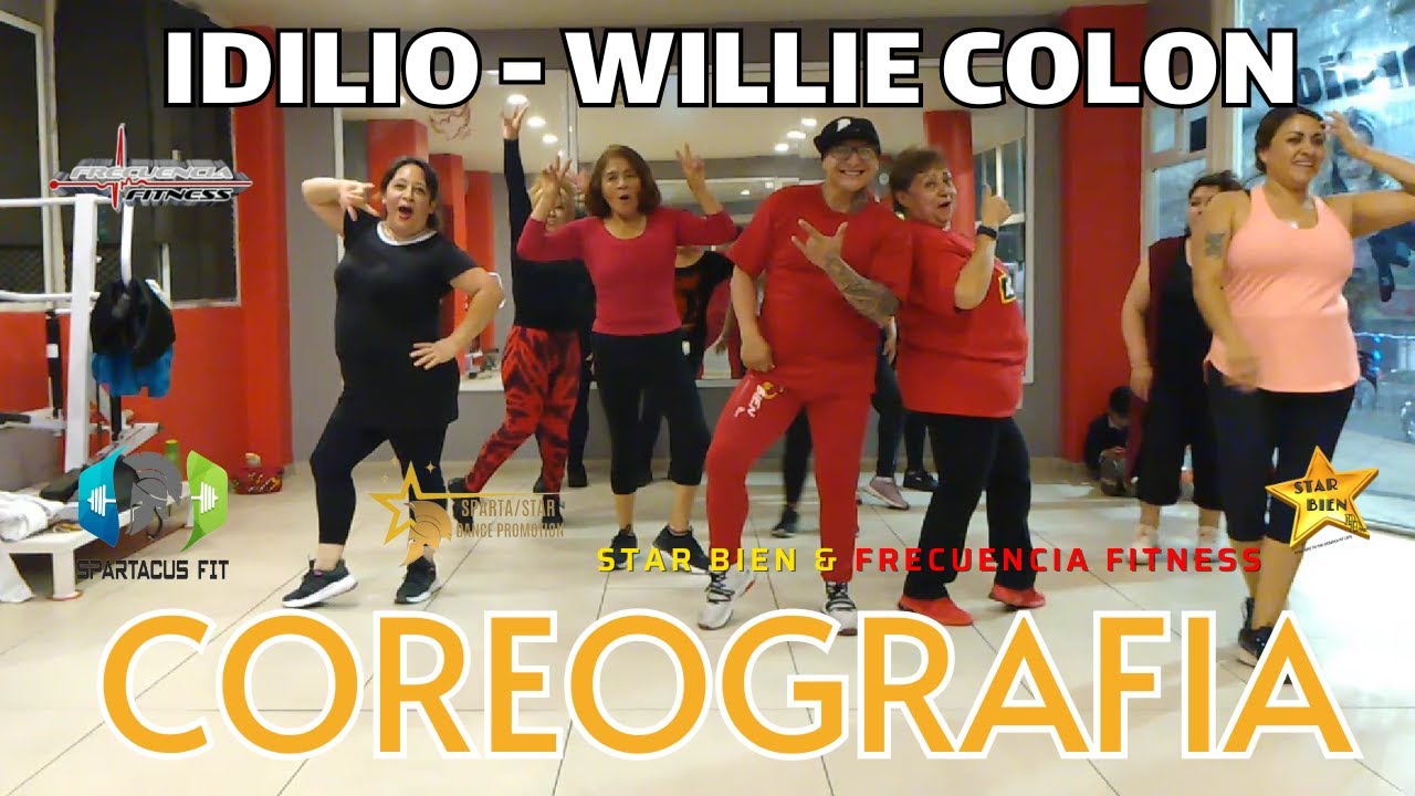 IDILIO - WILLIE COLON | SALSA | COREOGRAFIA FT. DAVID DOMINGUEZ - YouTube