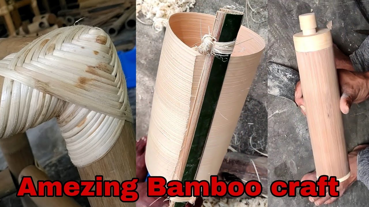 How to make Bamboo pepper/ flash Bottle/ candle holders/ others amezing ...