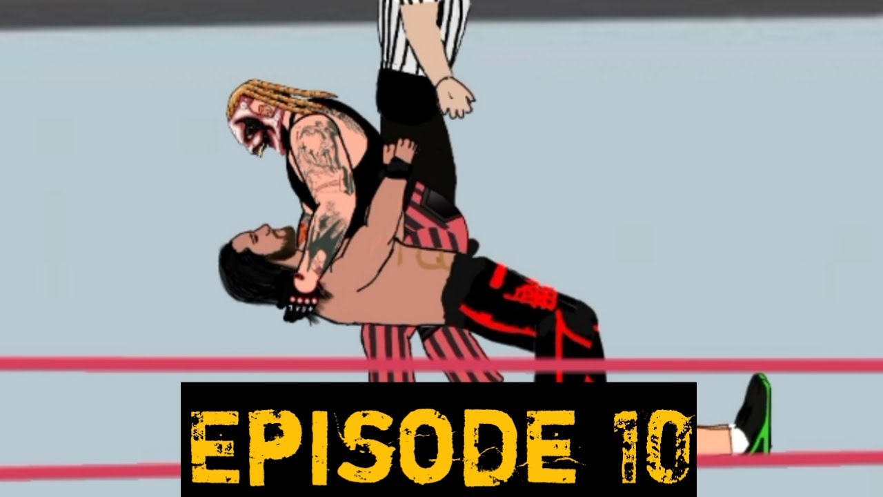 WWE animated story mode episode 10 | The Fiend is back |#drawcartoon2 # ...