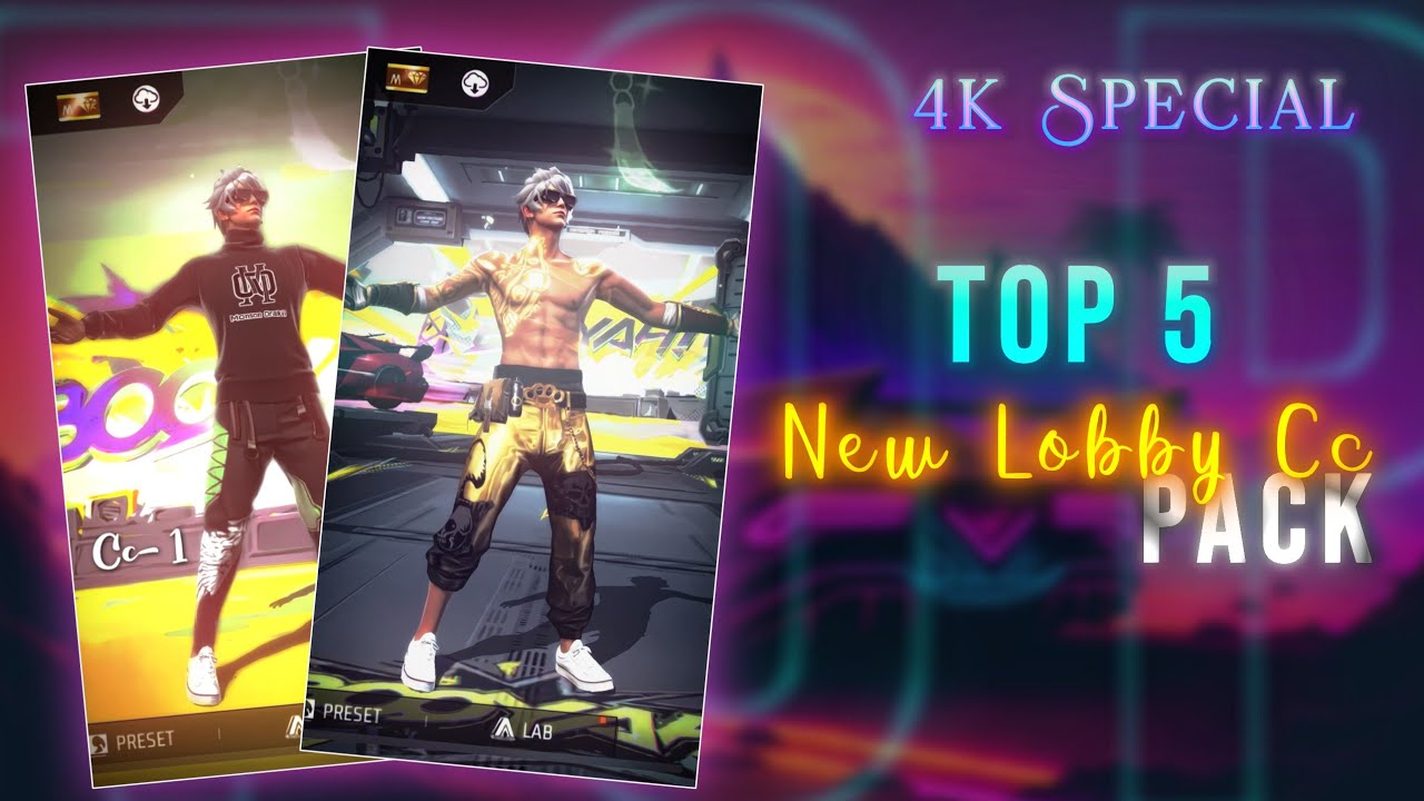 TOP 5 HD QUALITY CC FF XML || New Lobby Special 4K QUALITY CC XML ...