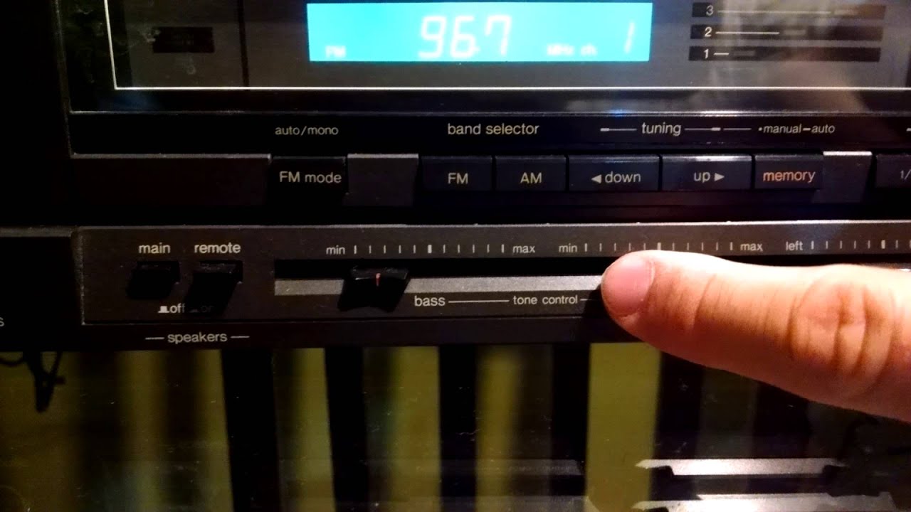 Receiver Technics SA-290 - YouTube