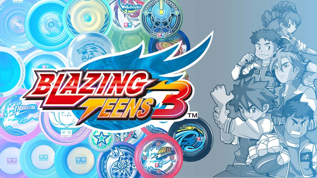 Kumpulan yoyo dari serial kartun Blazing Teens Season 3 || Auldey BT S ...