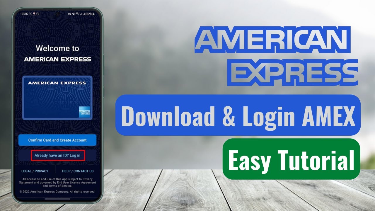Download and Login AMEX ! - YouTube