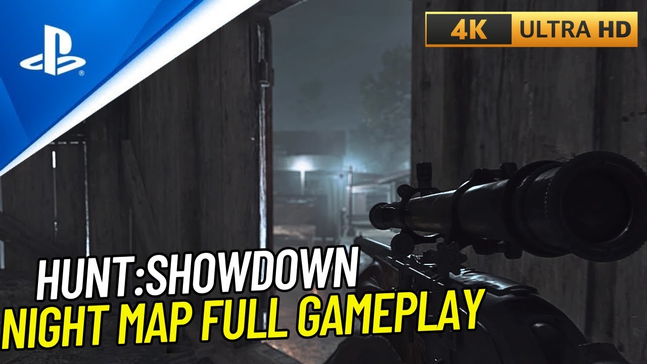 HUNT:SHOWDOWN - Night Map Full Gameplay - 4K 60FPS (PS5) - YouTube
