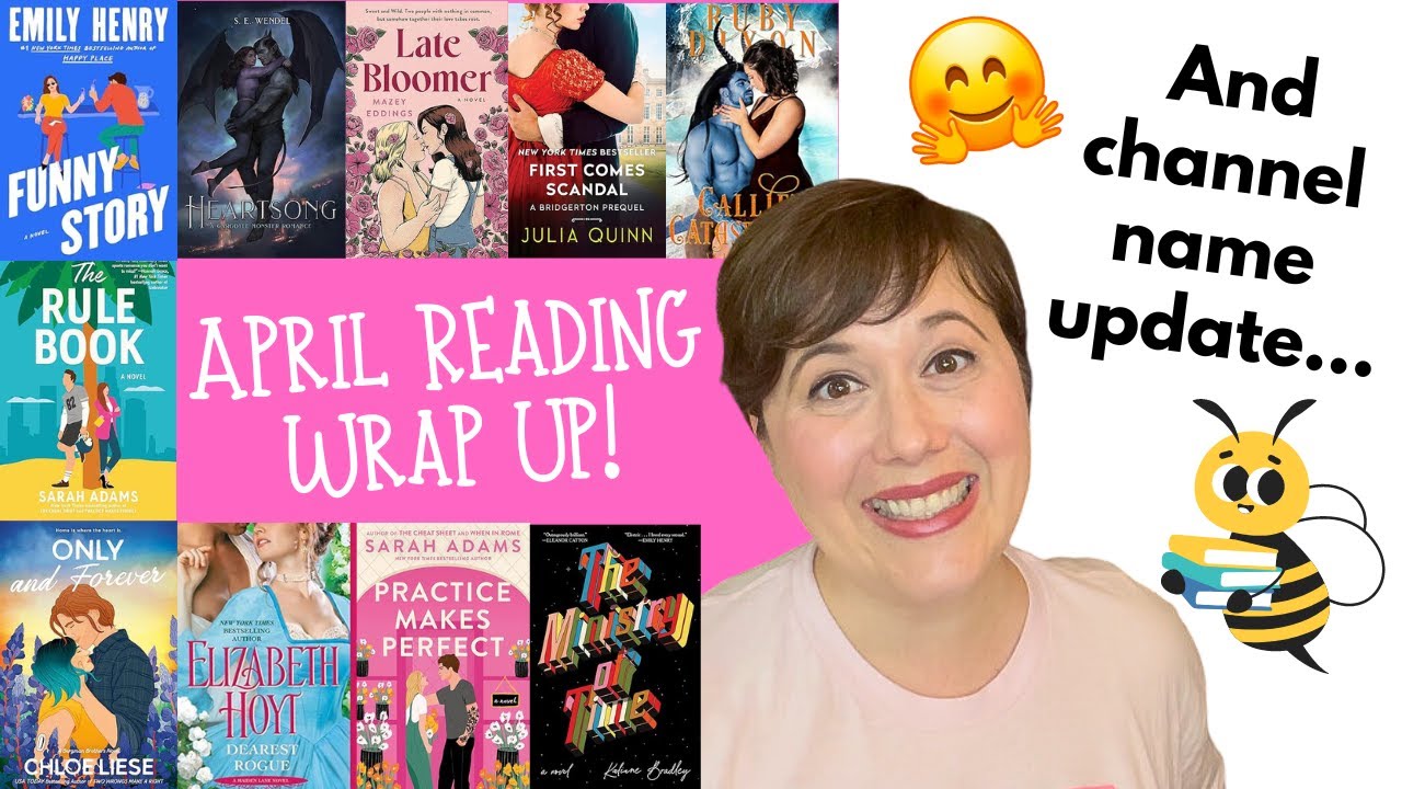 💐 April Reading Wrap Up! 🌼 All of the Books I Read in April 2024! - YouTube