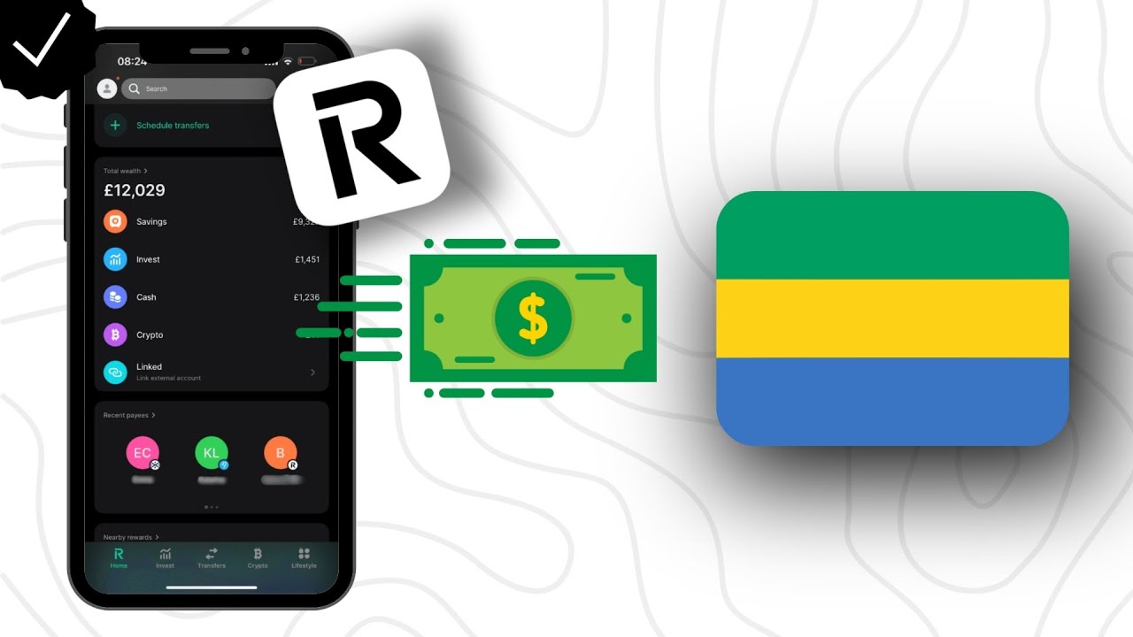 How to Transfer Money to Gabon Bank Account from Revolut? - YouTube
