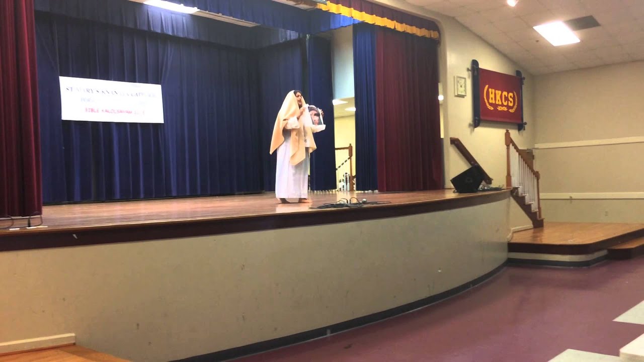 Bible Kalolsavam - Angela Fancy Dress - YouTube