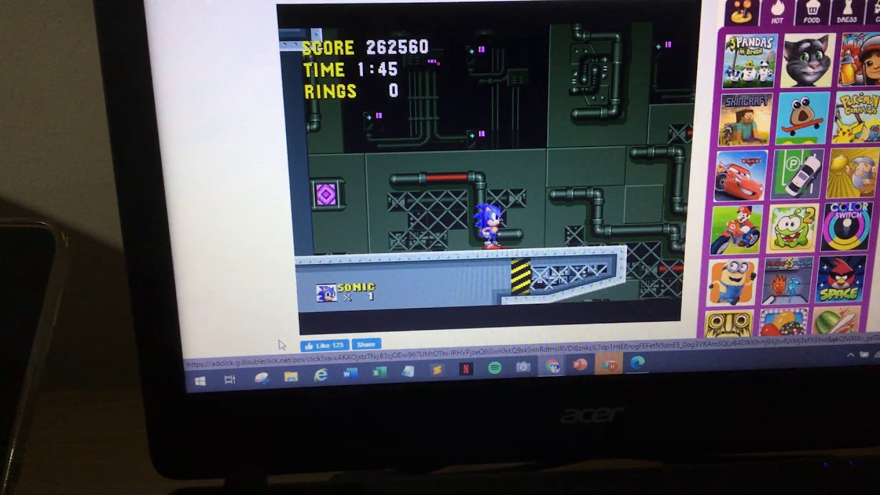 Sonic 1 Good Ending and Credits - YouTube